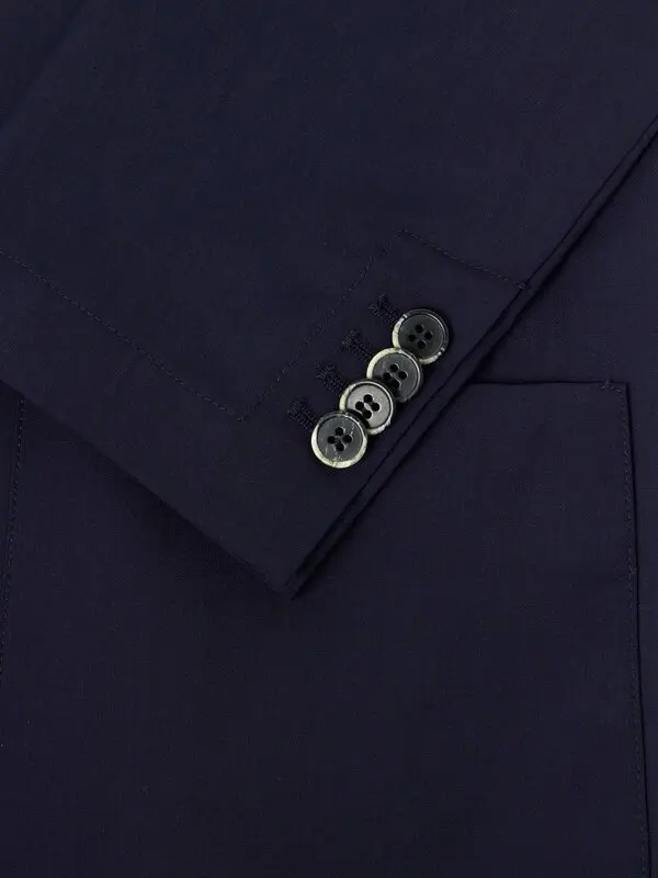 Barena Venezia Virgin Wool Suit Jacket - Blue