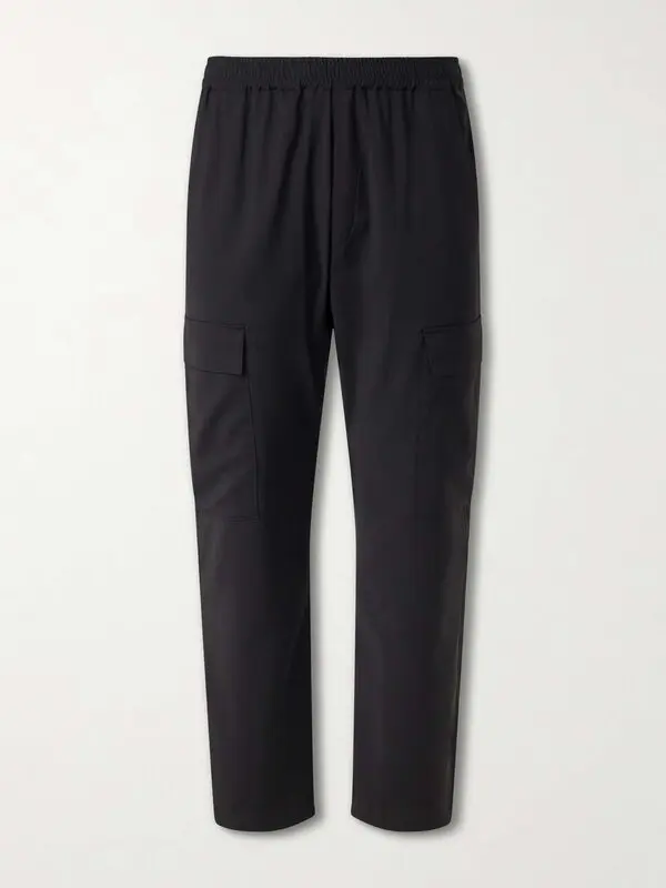 Barena Venezia Straight-leg Virgin Wool-gabardine Cargo Trousers