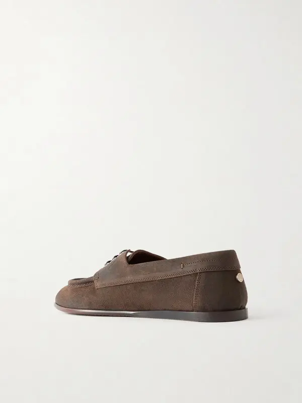 Dolce & Gabbana Crosta Suede Loafers