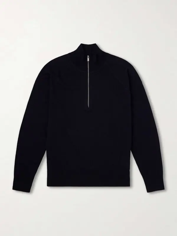 Barena Venezia Merino Wool Half-zip Sweater