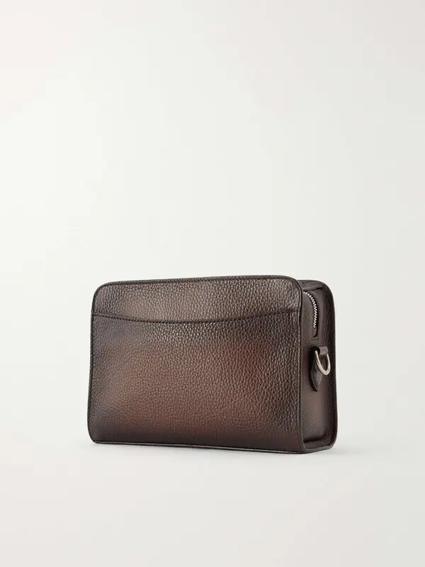 Berluti Journalier Xs Leather Messenger Bag