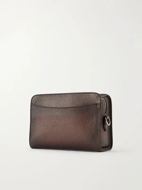 Berluti Journalier Xs Leather Messenger Bag
