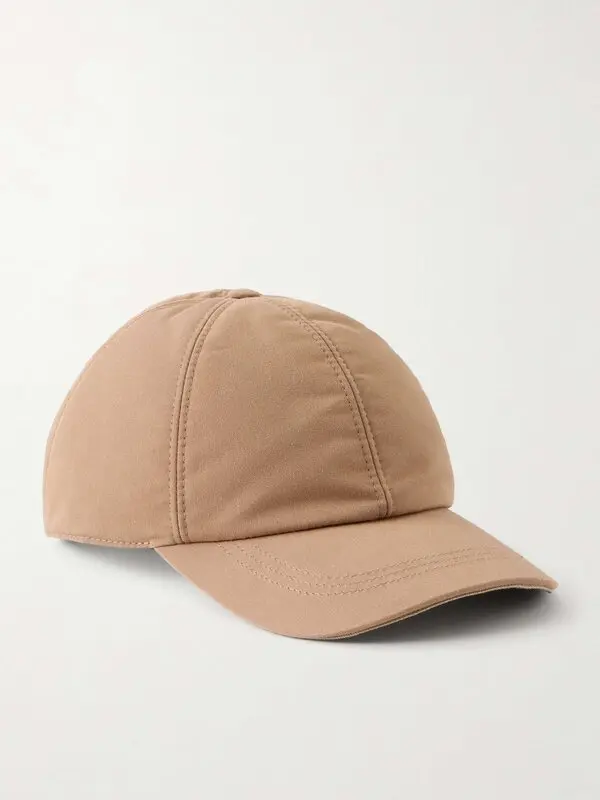 Canali Cotton-blend Twill Baseball Cap