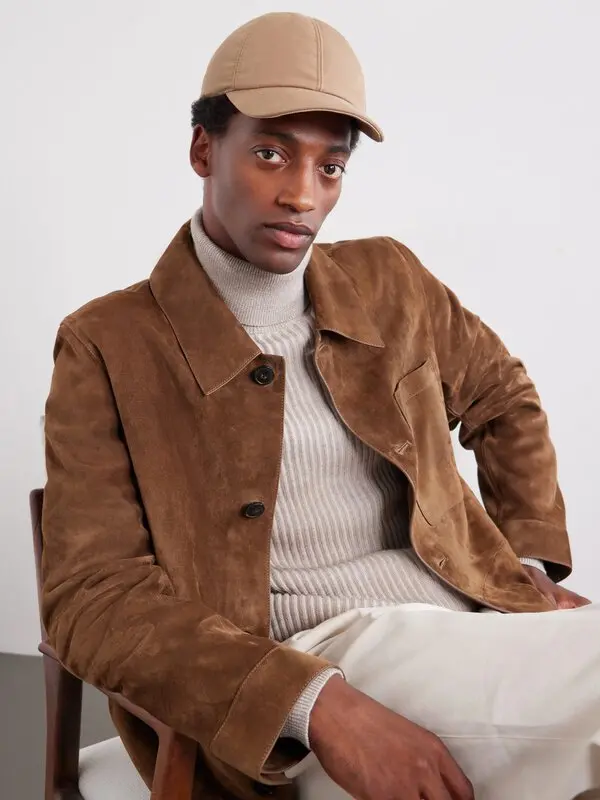 Canali Baseball Cap - Neutrals