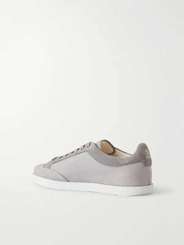 Brunello Cucinelli Suede Lace-up Sneakers