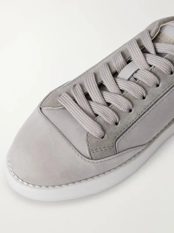 Brunello Cucinelli Suede Lace-up Sneakers
