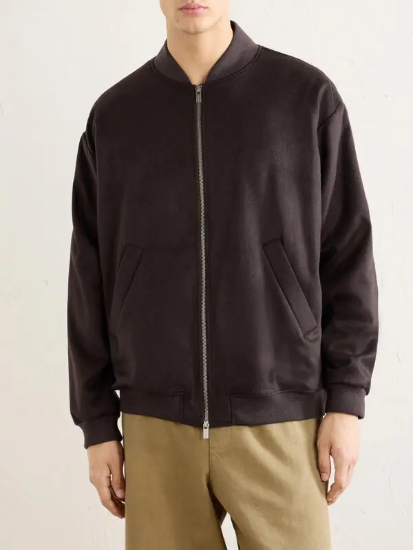 Barena Venezia Cashmere Bomber Jacket