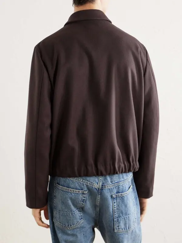 Barena Venezia Wool-blend Felt Blouson Jacket