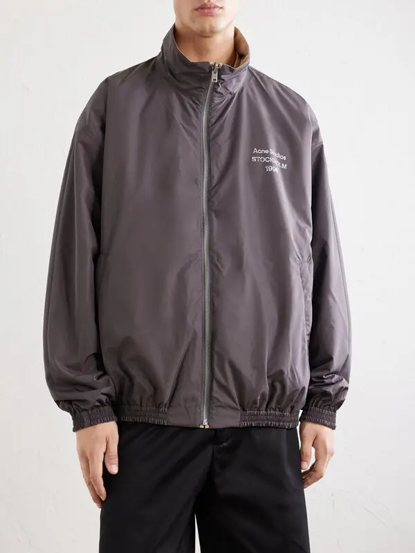 Acne Studios Orsey Reversible Shell Jacket - Neutrals