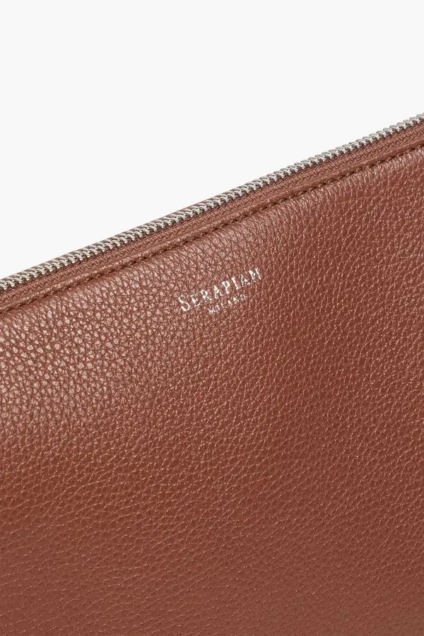 SERAPIAN Pebbledleather Pouch