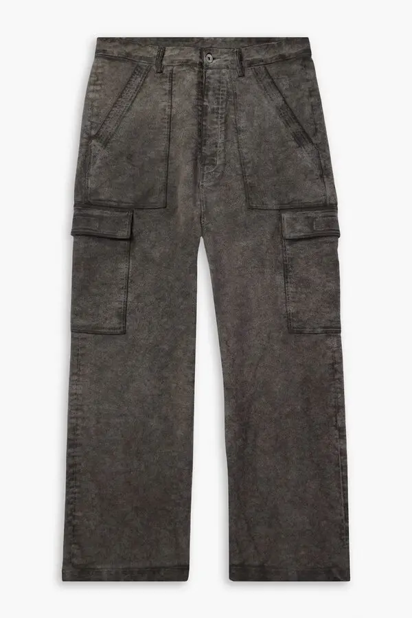 Rick Owens Moleskin Cargo Pants