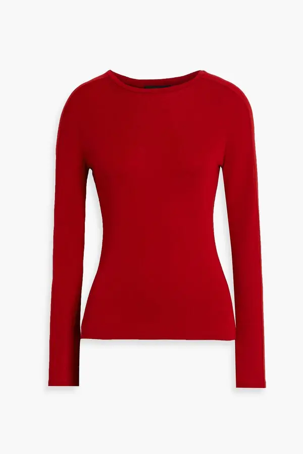 Theory Pima Cotton And Modalblend Jersey Top