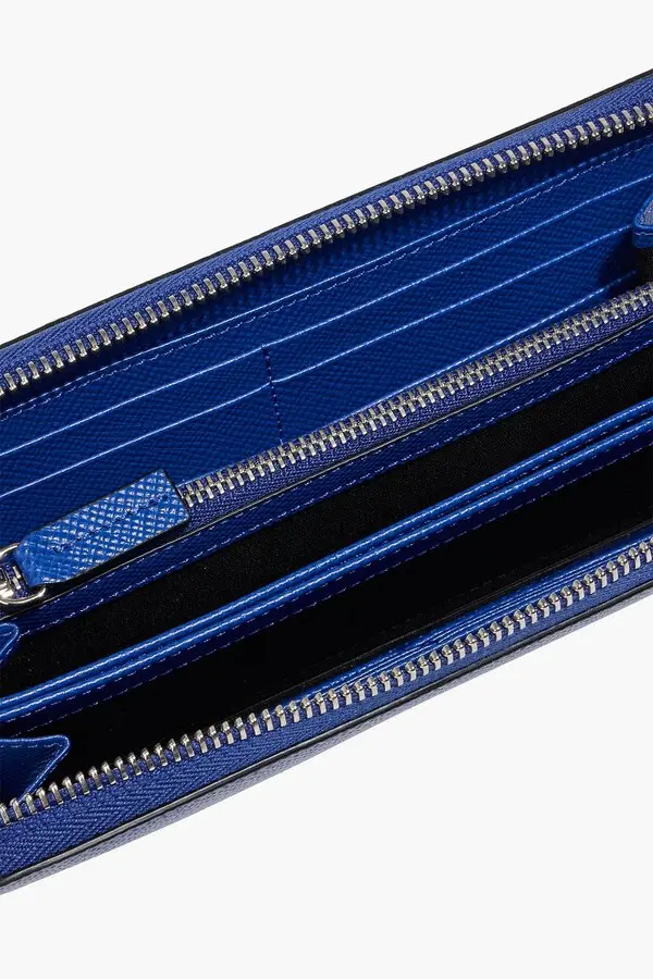 SERAPIAN Texturedleather Continental Wallet
