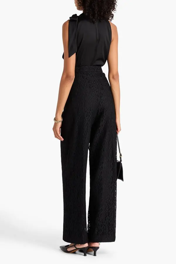 Theory Pussybow Crepe De Chine Top