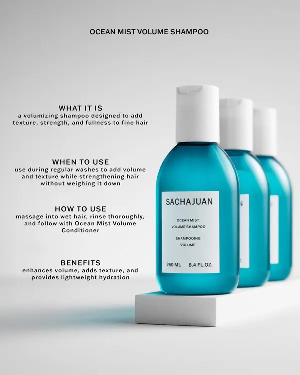 Sachajuan Ocean Mist Volume Shampoo