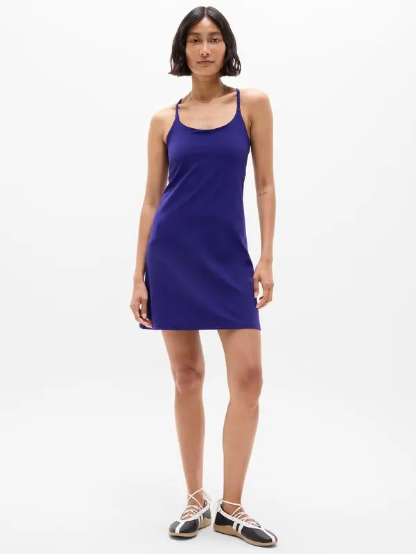 Athleta Transcend Scoop Dress - Mystic