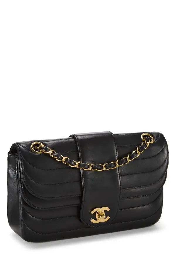 Chanel Lambskin Horizontal Flap 9