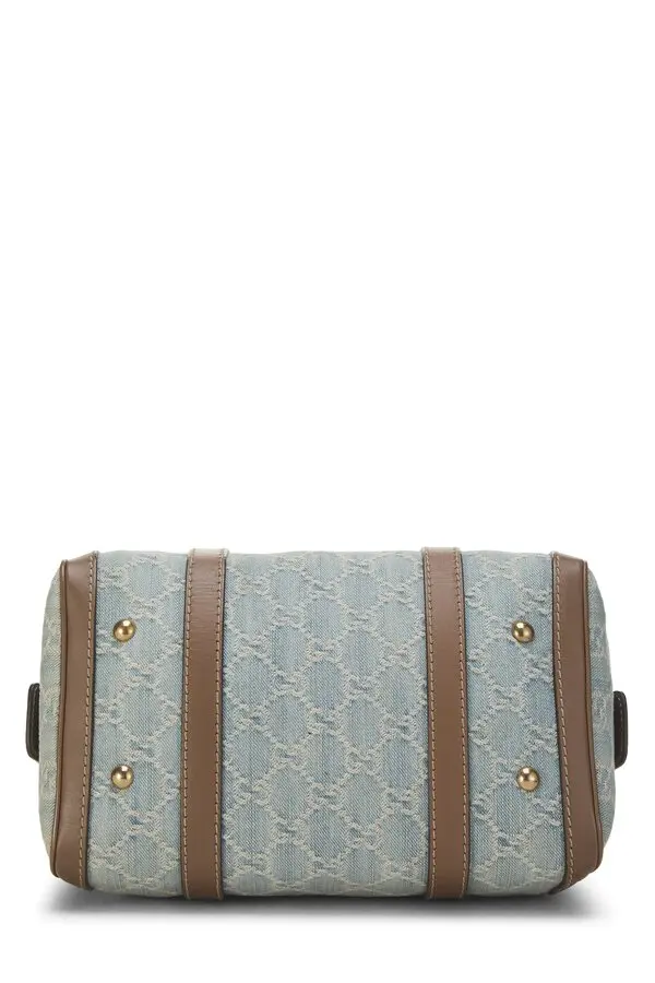 Gucci Denim Boston Handbag