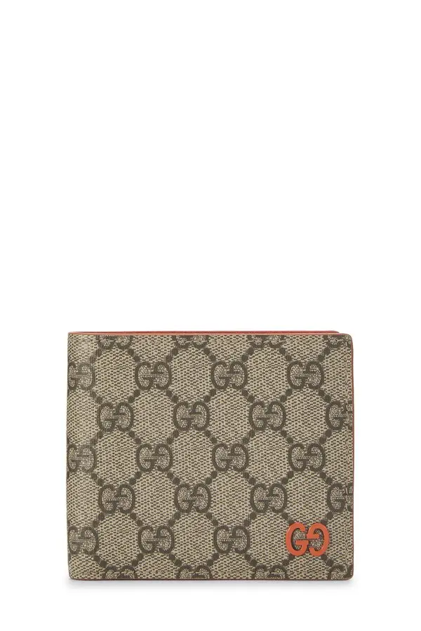 Gucci Gg Supreme Canvas Bifold Wallet