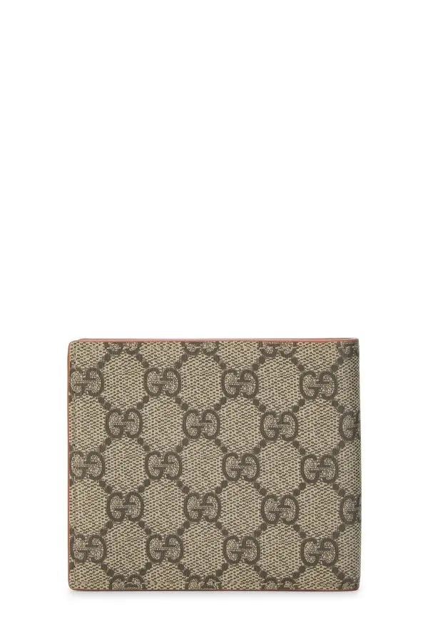 Gucci Gg Supreme Canvas Bifold Wallet