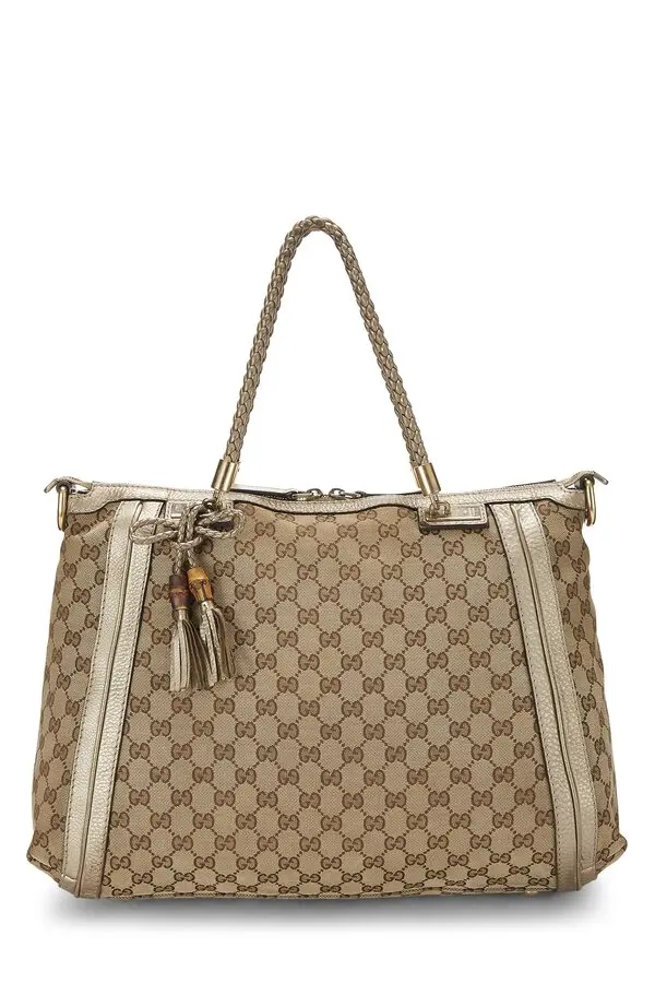 Gucci Original Gg Bella Tote - Gold