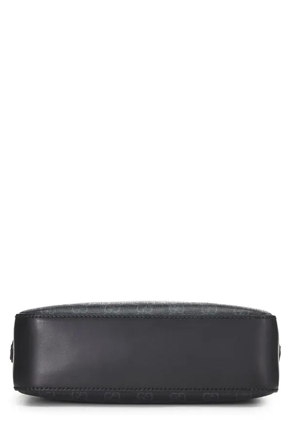 Gucci Gg Supreme Coated Canvas Crossbody Bag With Web Stripe