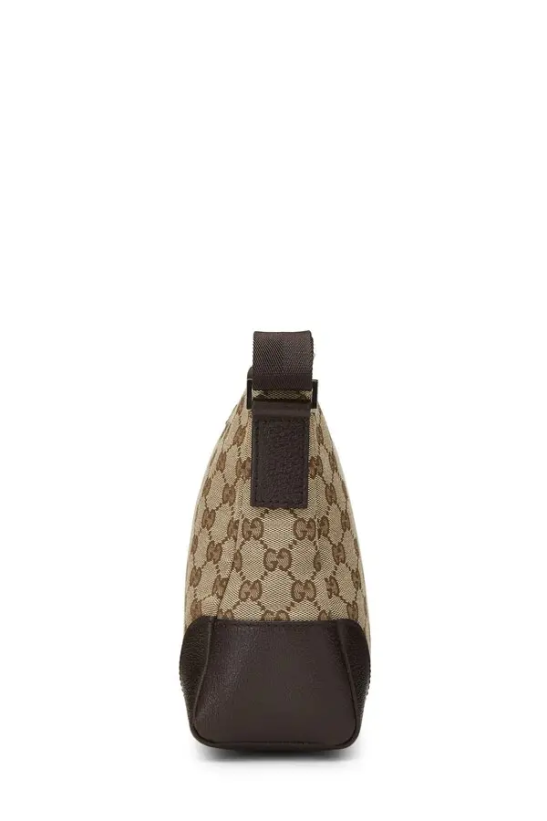 Gucci Gg Monogram Canvas Messenger Bag