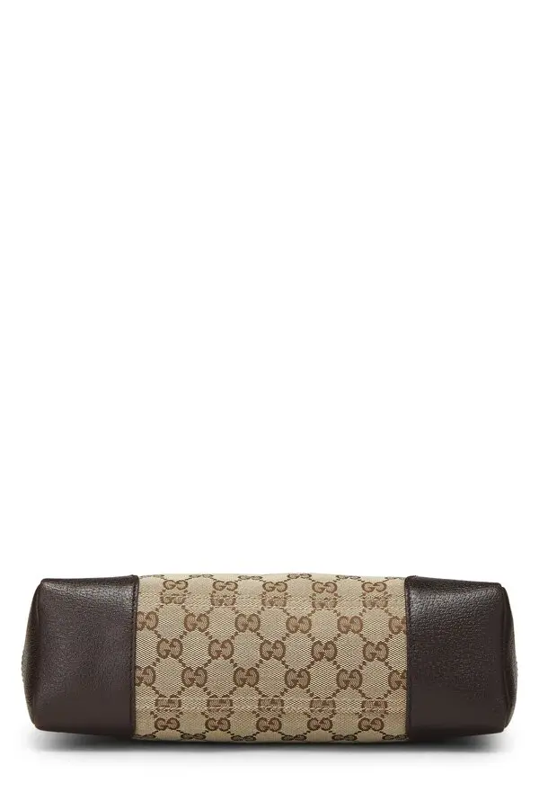Gucci Gg Monogram Canvas Messenger Bag
