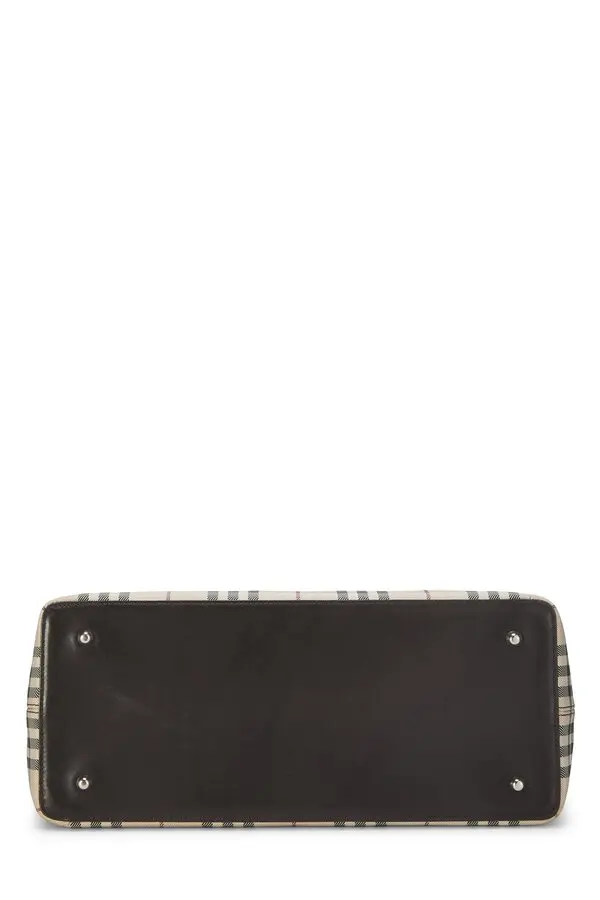 Burberry Nylon Check Handbag