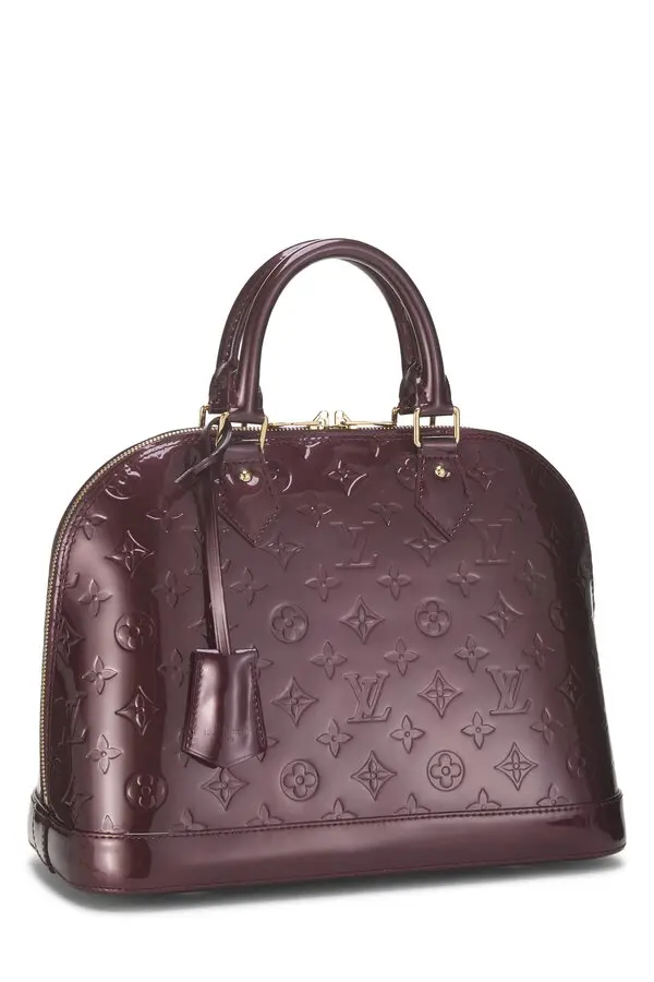 LOUIS VUITTON Monogram Vernis Alma Nm