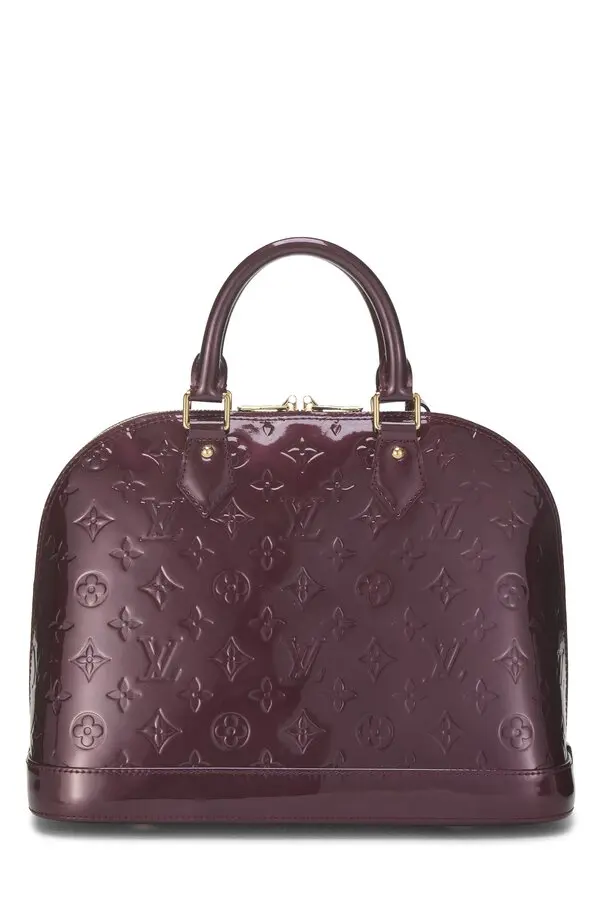 LOUIS VUITTON Monogram Vernis Alma Nm