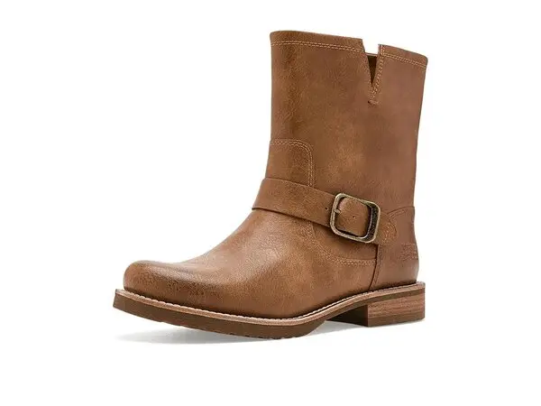FRYE AND CO. Chesnee Booties Boots Saddle - Yellow