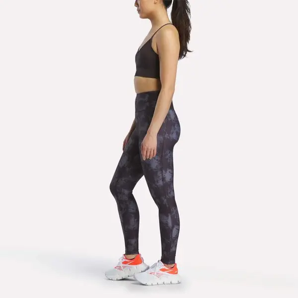 REEBOK Printed Tri-back Sports Bra
