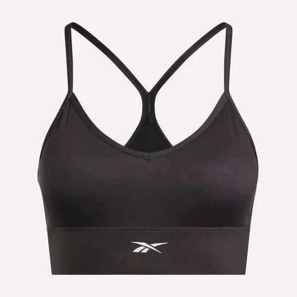 REEBOK Printed Tri-back Sports Bra