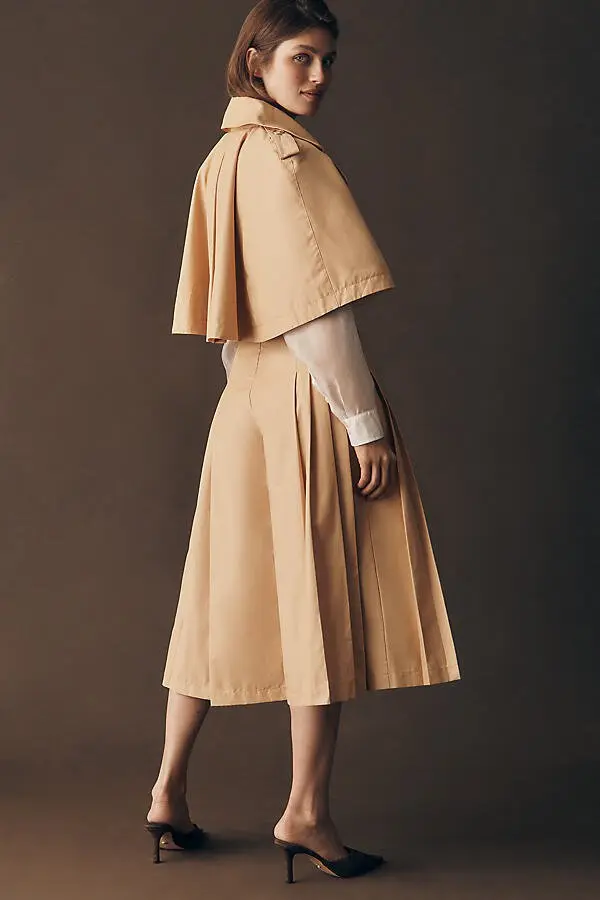 Maeve Pleated Utility Trousers Pants