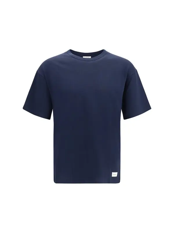 Saint Laurent Cotton Crewneck T-shirt