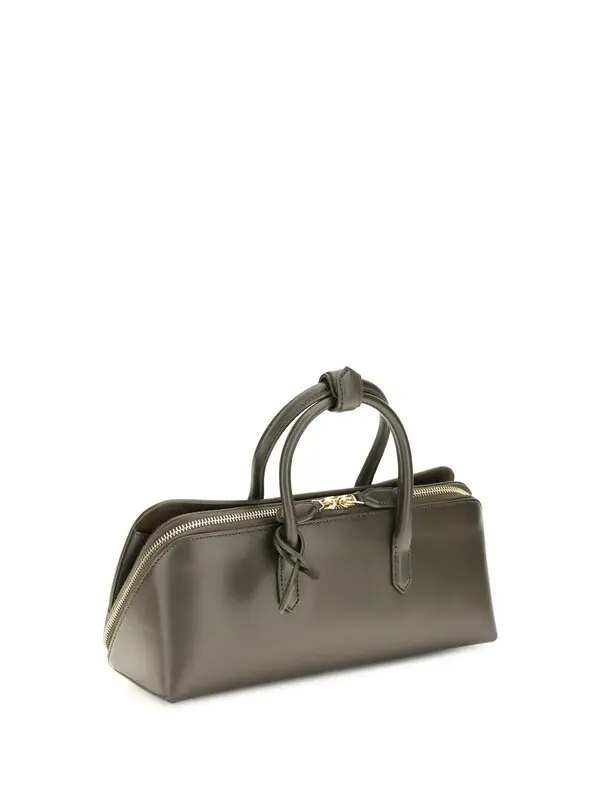 Alaïa Small Delta Nubuck Handbag - Green