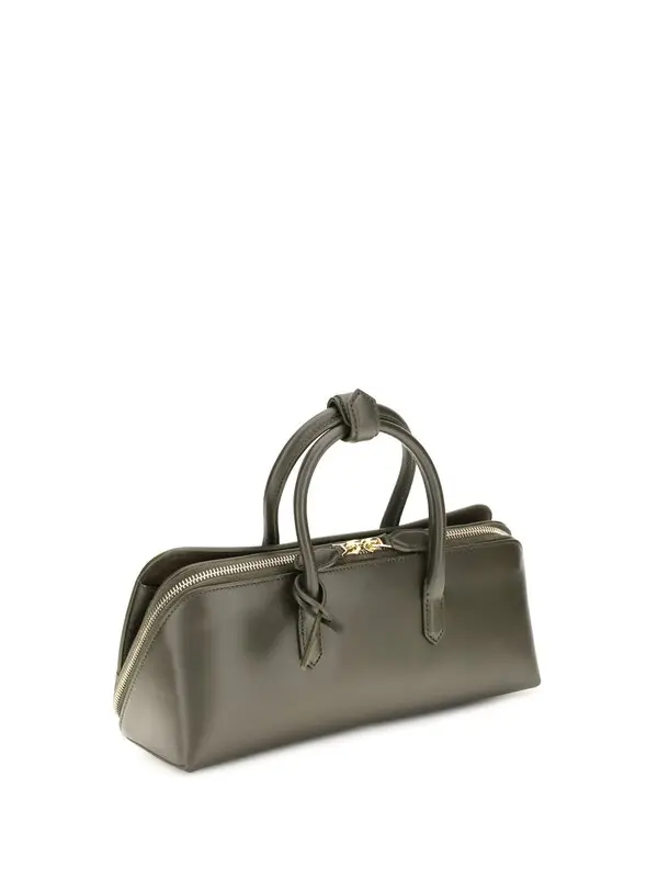 Alaïa Small Delta Nubuck Handbag - Green