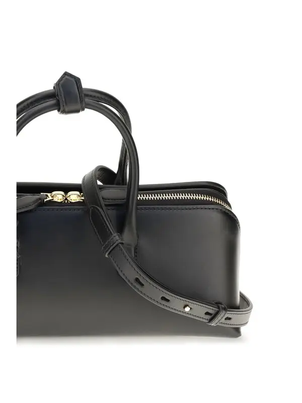 Alaïa Small Delta Nubuck Handbag - Black