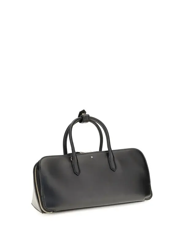 Alaïa Small Delta Nubuck Handbag - Black