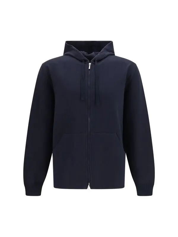 Loro Piana Whitney Hooded Sweatshirt - Blue