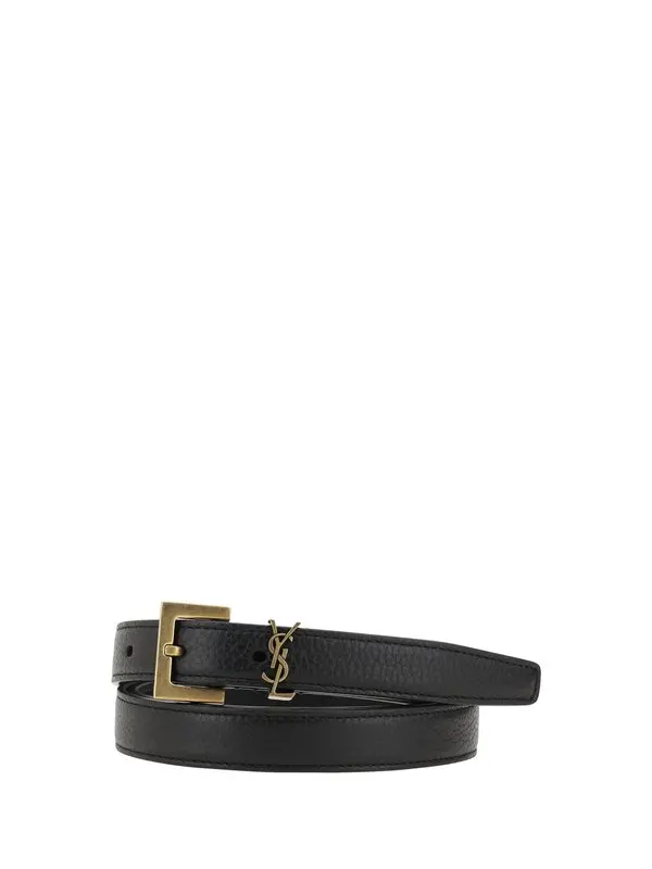 Saint Laurent Leather Belt