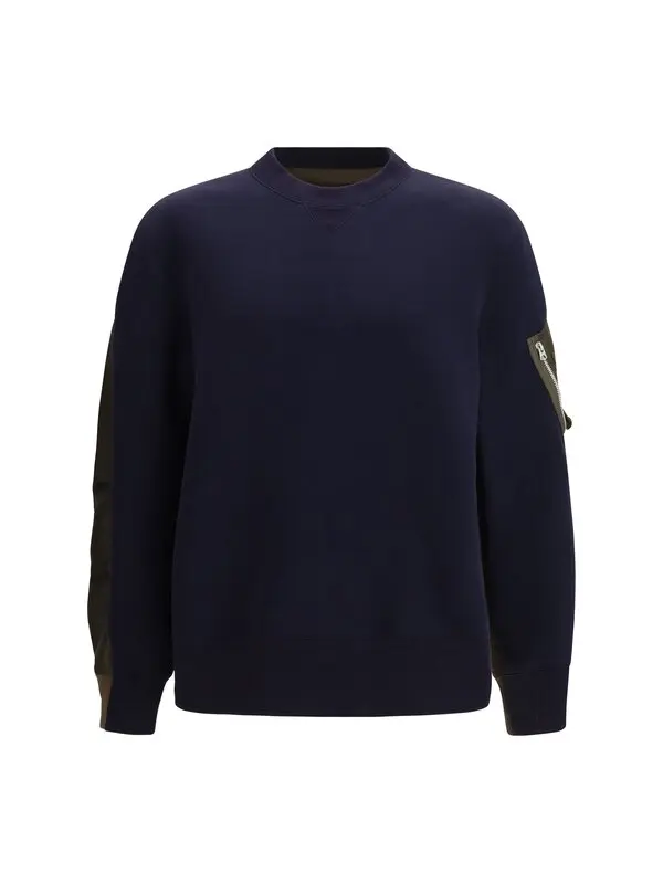 Sacai Sponge Sweatshirt - Blue
