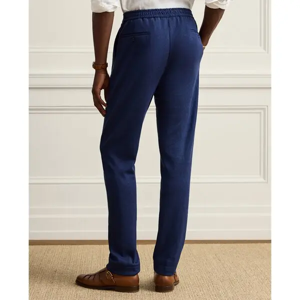 Ralph Lauren Hand-tailored Linen-blend Suit Trousers