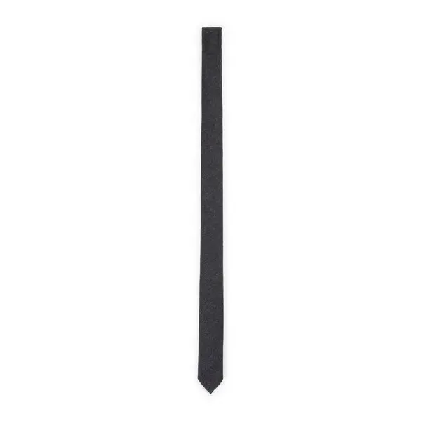 Thom Browne Classic Wool Tie - Gray