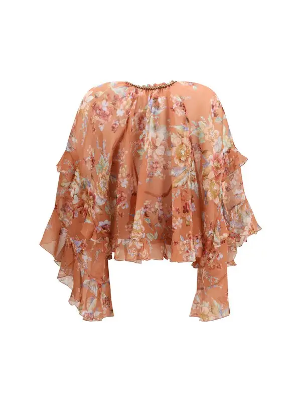 Zimmermann Ruffle Blouse