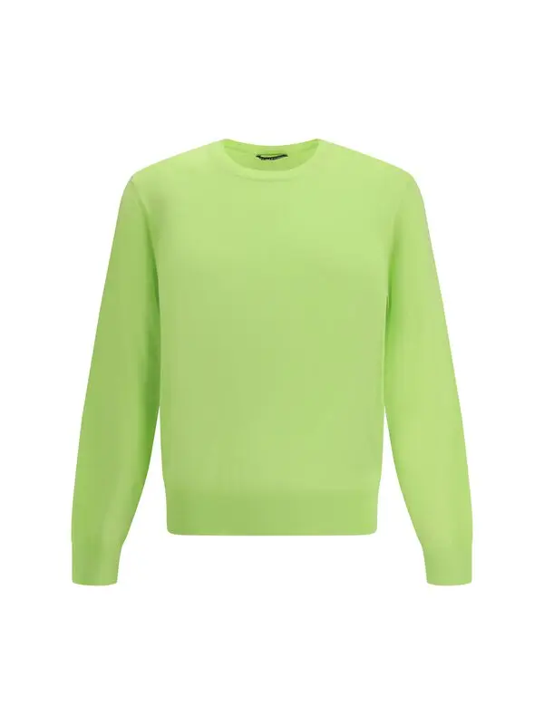 TOM FORD Long-sleeved Sweater With Round Neckline - Green