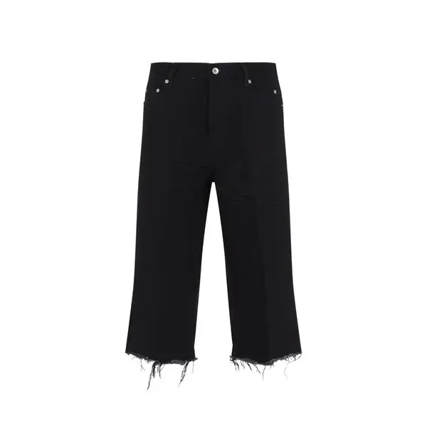 Rick Owens Cutoff Jeans - Black