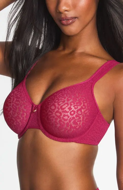 Wacoal High Bar™ Underwire Bra - Red Plum