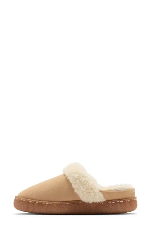 Sorel Nakiska Iii Faux Shearling Lined Slide Slipper - Canoe/gum 2